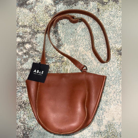 Able | Bags | Nwt Able Leather Bag | Poshmark